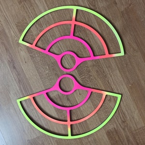 Practice Fans for Fire Show Training, Small Size - Etsy