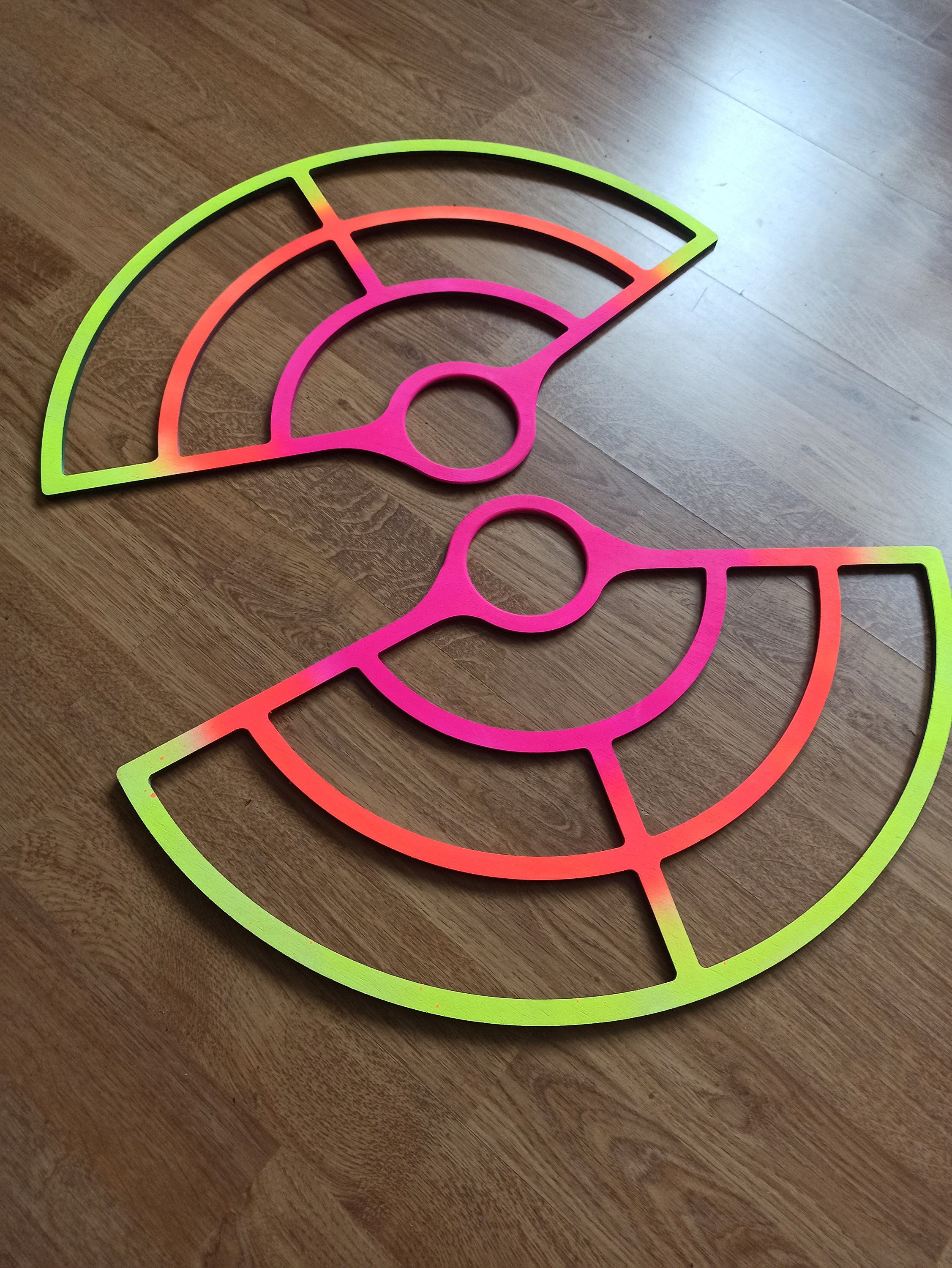 Practice Fans for Fire Show Training, Small Size - Etsy