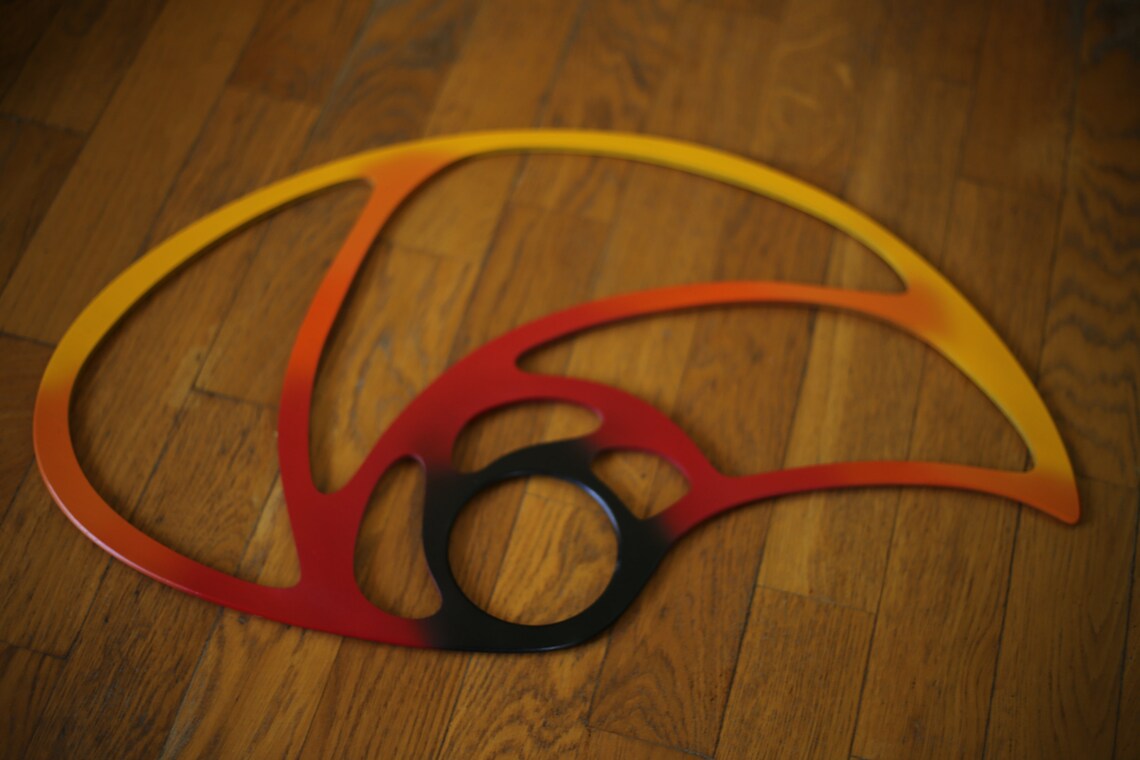 Spiral Fans, Plywood, Many Colors - Etsy