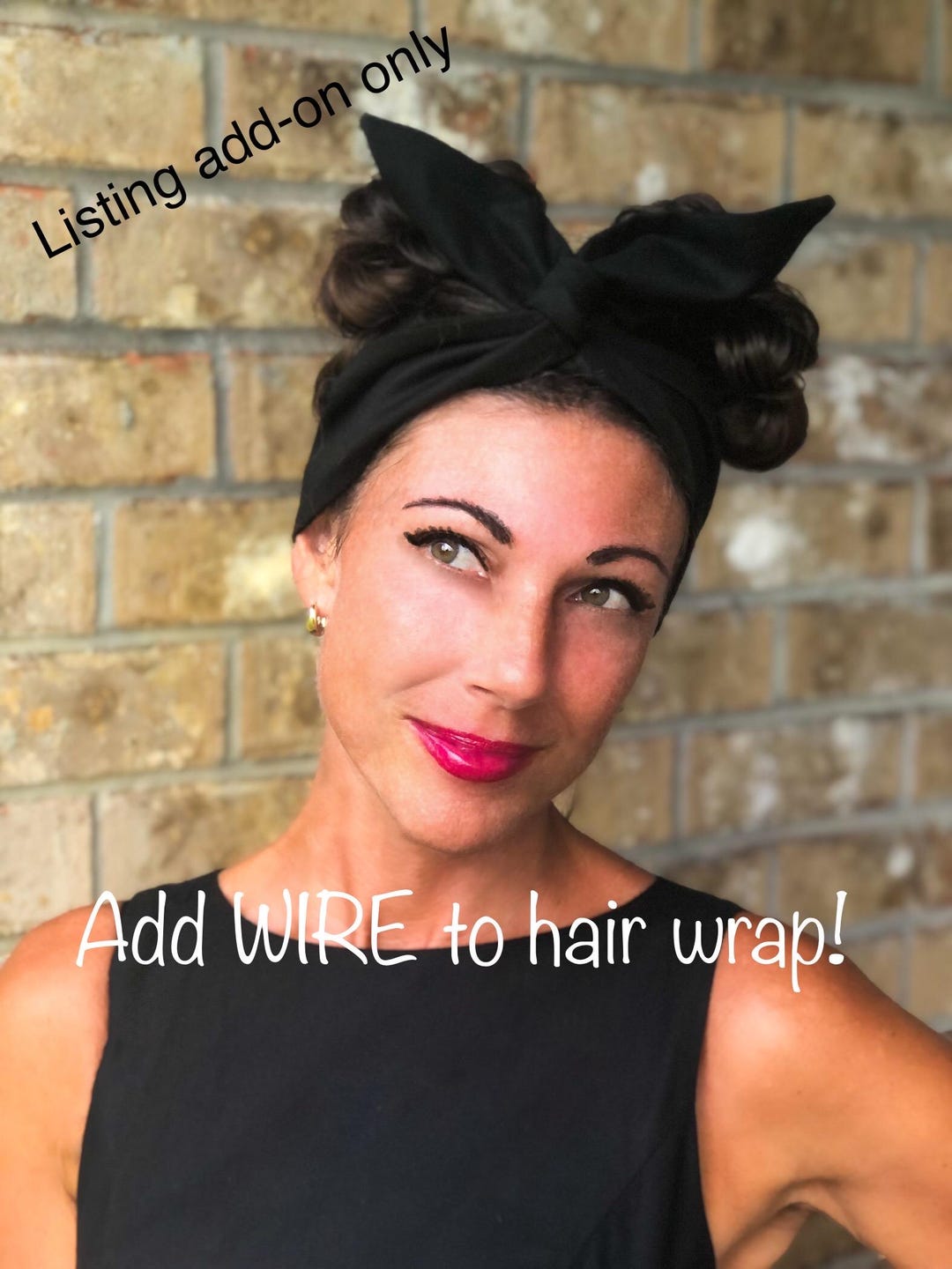 Add Wire to Hair Wrap – Twist Tie Insert Add-on – One per Wrap ...