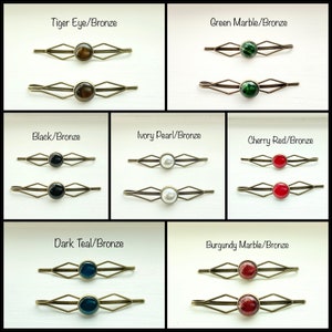 Geometric Bobby Pins Art Deco Polka Dot Butterflies Flowers Decorative ...