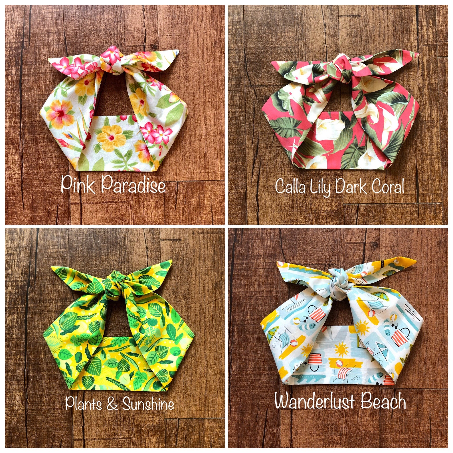 Tropical Hawaiian Tiki Miranda Retro Hair Wrap Wide Self Tie - Etsy