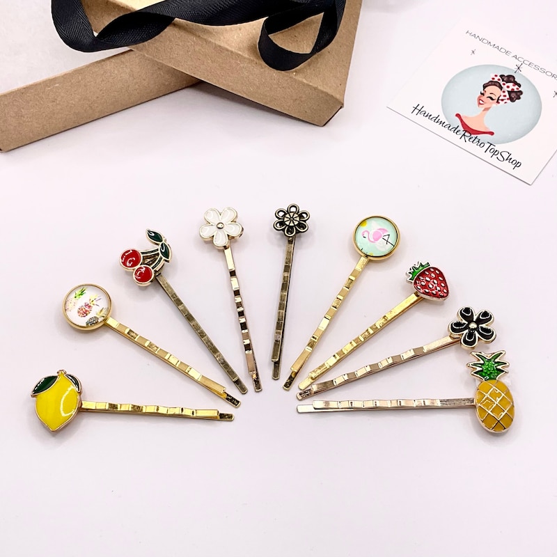 Bobbie Pin Flower - Etsy