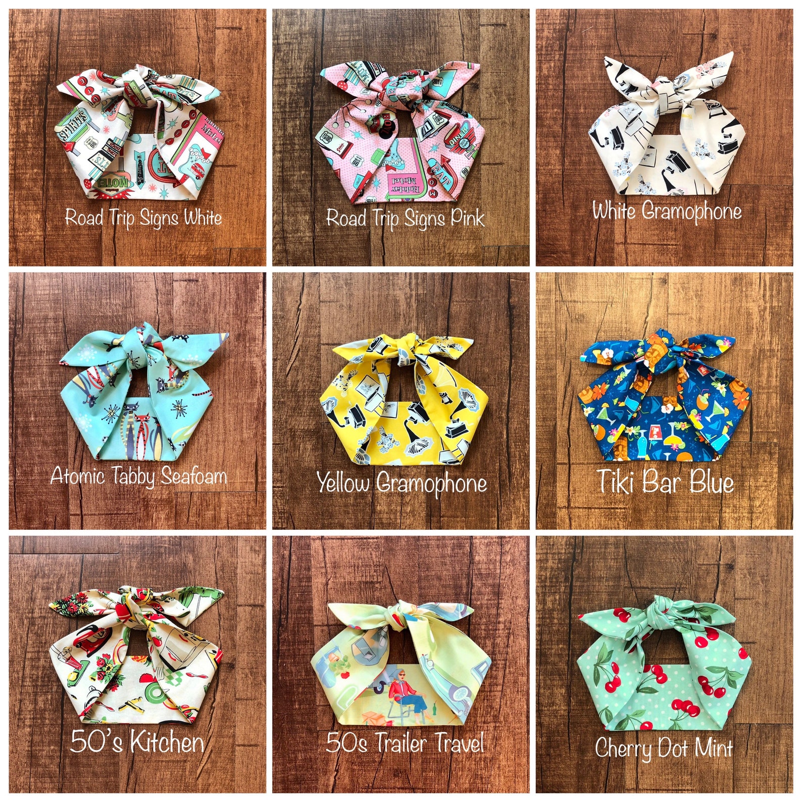 Kitsch Retro Mid Century Modern Items Miranda Hair Wrap Wide - Etsy