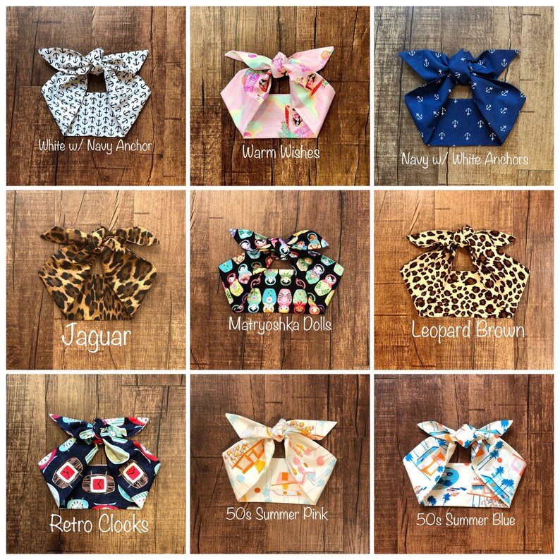 Kitsch Retro Mid Century Modern Items Miranda Hair Wrap Wide - Etsy