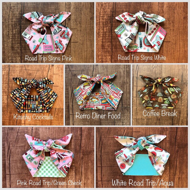 Kitsch Retro Mid Century Modern Items Miranda Hair Wrap Wide - Etsy