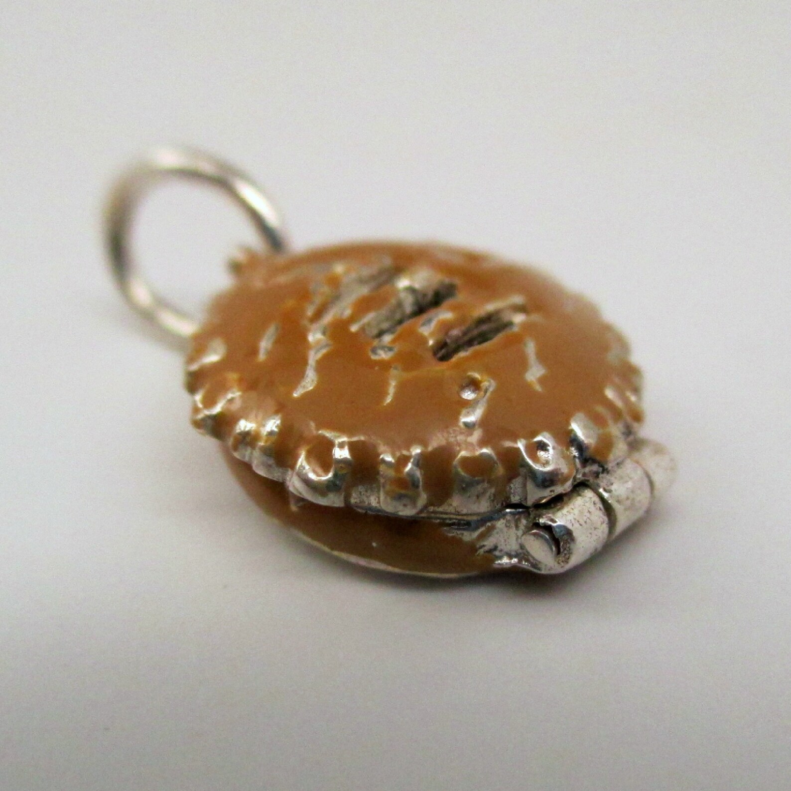 PIE CHARM Blueberry Pie Cherry Pie Sterling Silver Charms - Etsy