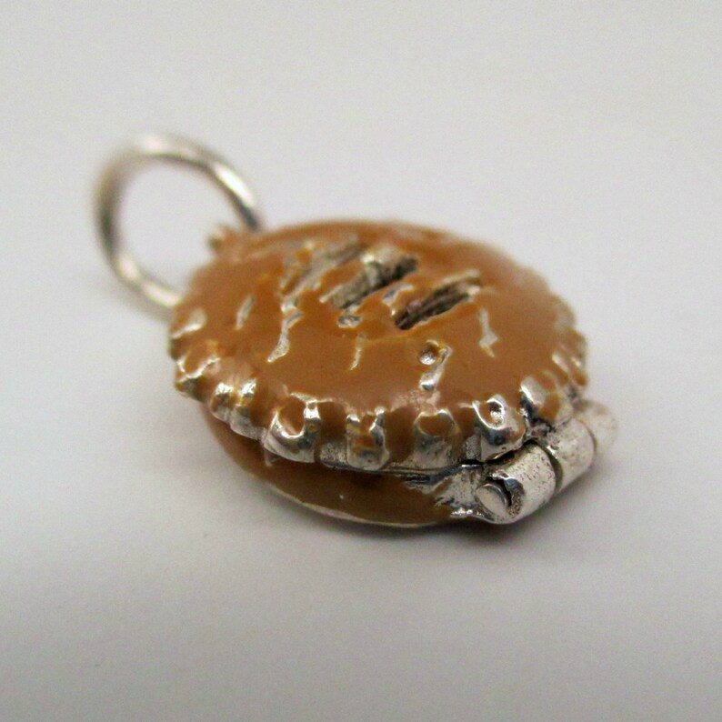 PIE CHARM Blueberry Pie Cherry Pie Sterling Silver Charms - Etsy