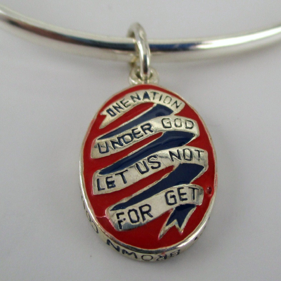 LET Us NOT FORGET Sterling Silver Charm September 11 9-11 - Etsy