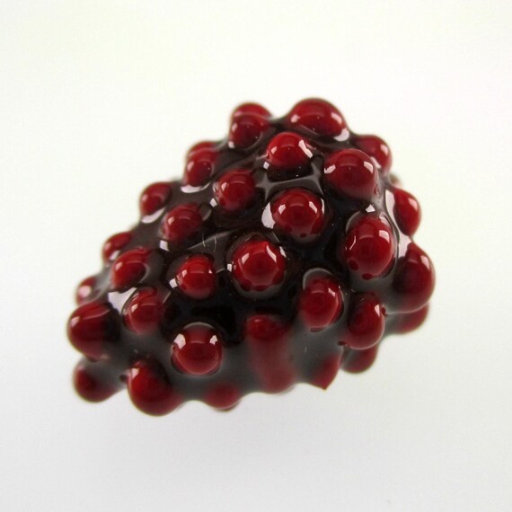 RASPBERRY NECKLACE, Pendant, Fruit Jewelry, Raspberry… - Gem