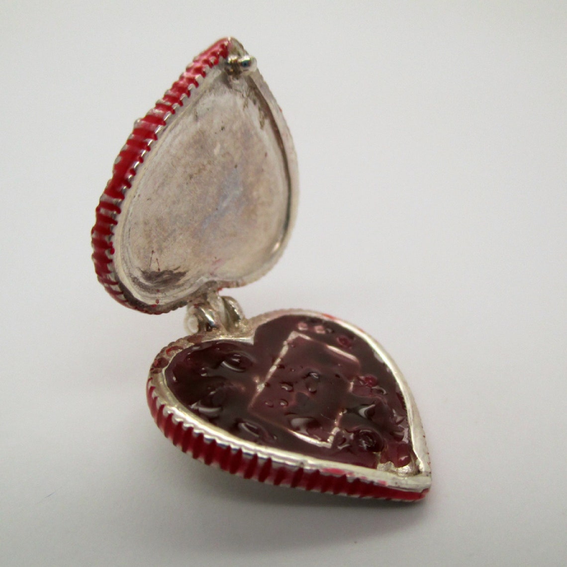 BOX OF CHOCOLATES, Sterling Silver, Charm, Valentines Day Gift, Heart ...
