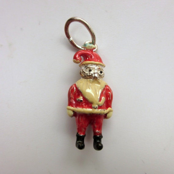 OLD WORLD SANTA, Santa Charm, Santa Claus, Sterling S… - Gem