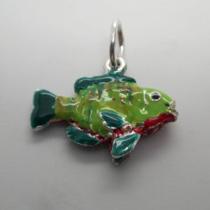 SUNFISH CHARM, Fish Gift Ideas, Fish Charm, Sterling Silver, Charms ...