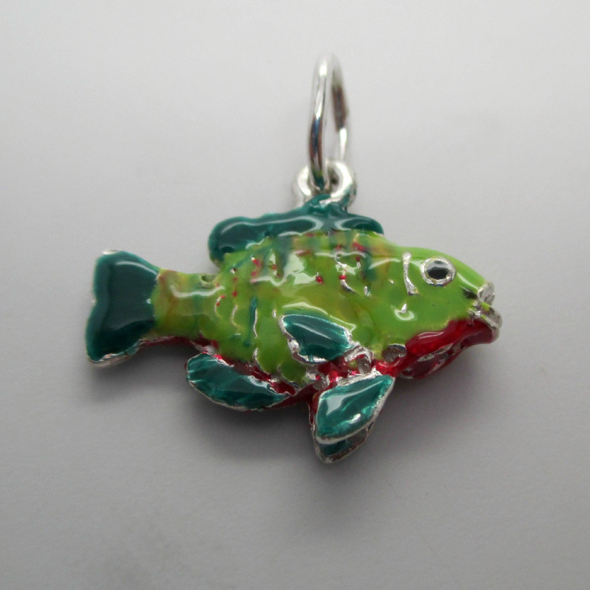 SUNFISH CHARM, Fish Gift Ideas, Fish Charm, Sterling Silver, Charms ...