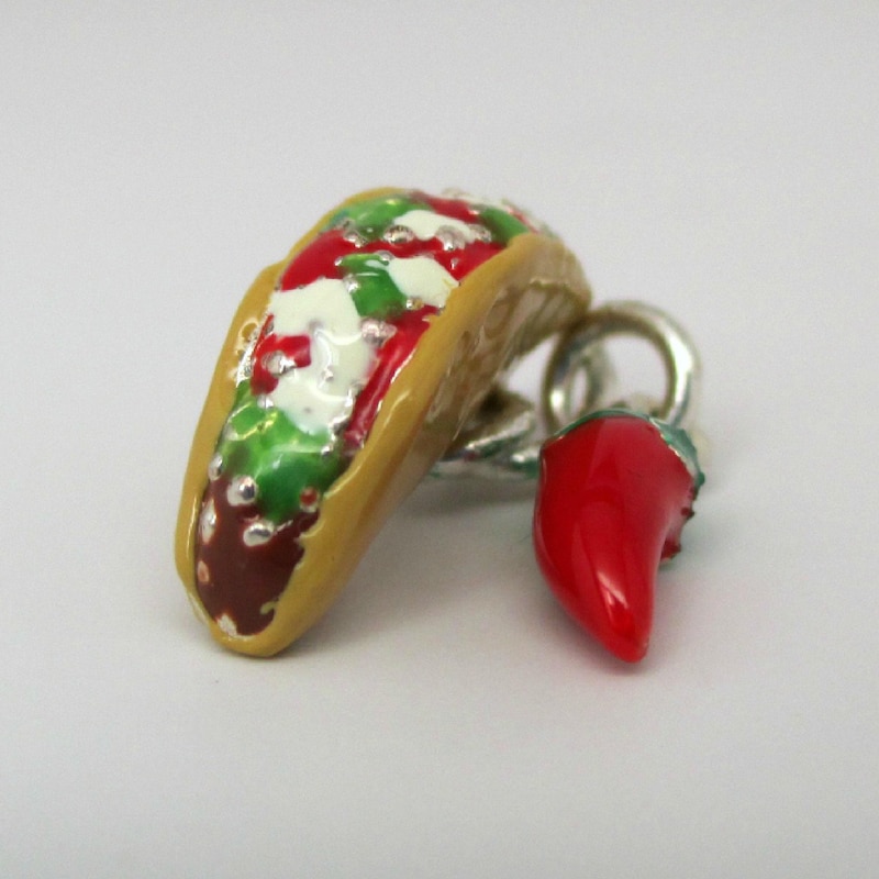 Taco Necklace - Etsy