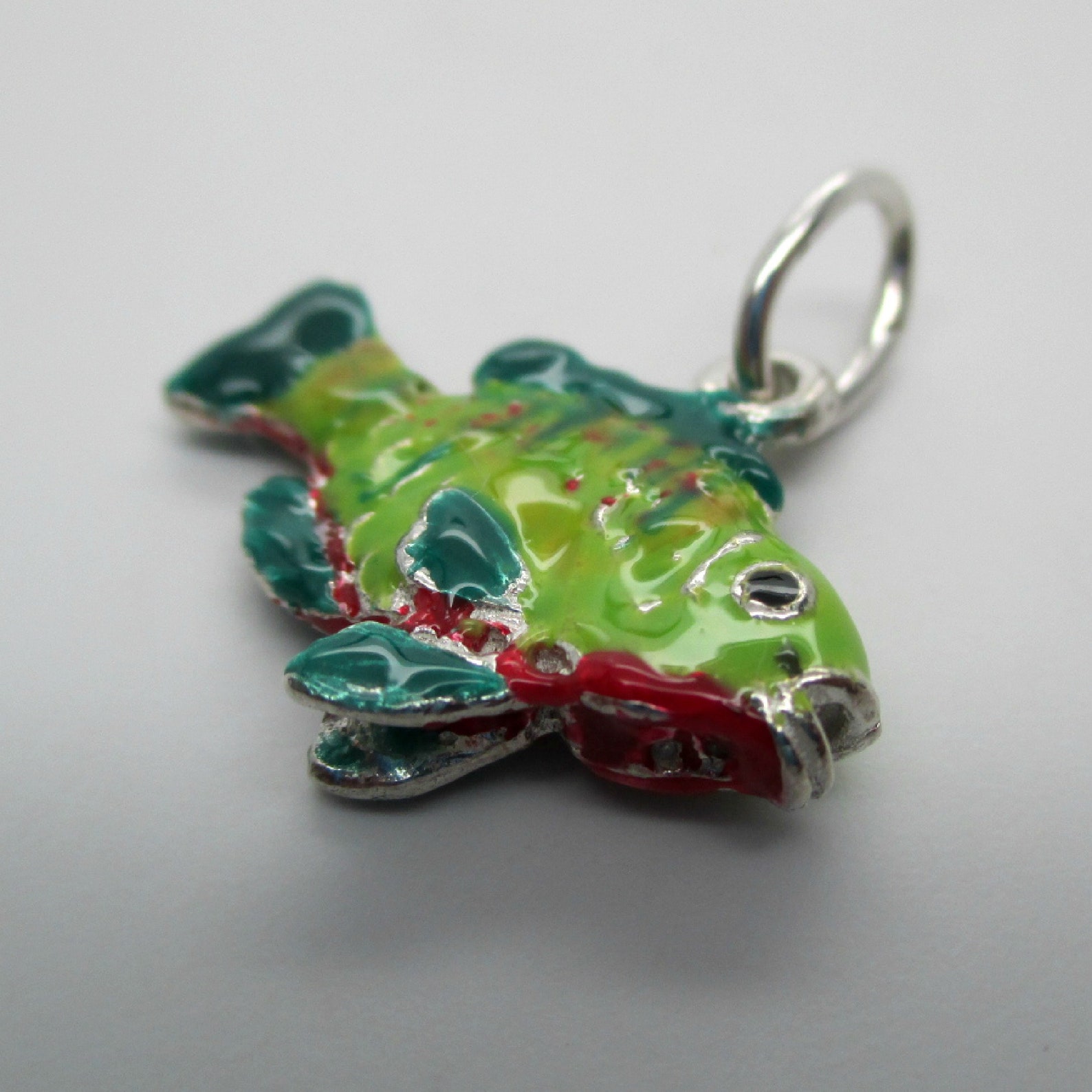 SUNFISH CHARM Fish Gift Ideas Fish Charm Sterling Silver | Etsy