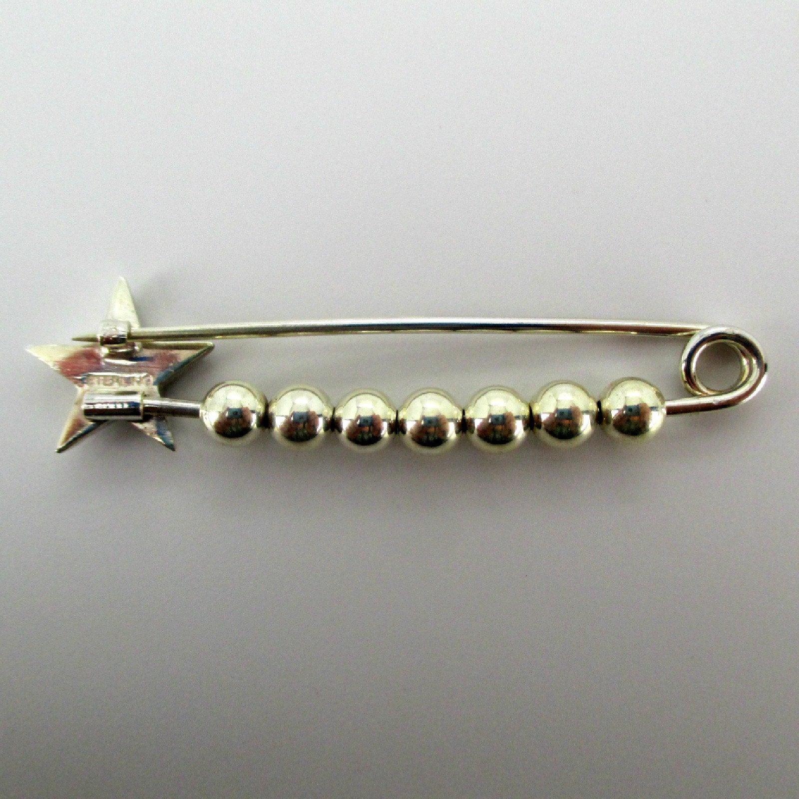 CHARM PIN Charm Brooch Sterling Silver Charms Bridal Pin | Etsy