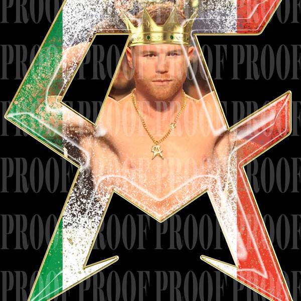 Canelo Alvarez Logo - Etsy