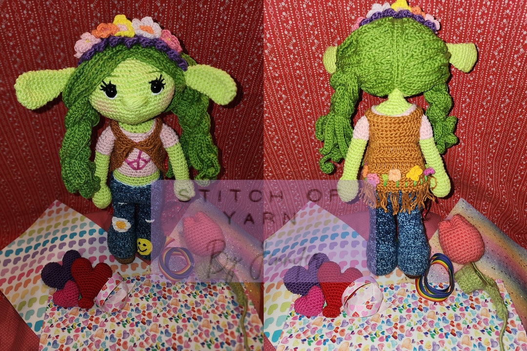 PDF Pattern to Make Daisy the Love Troll - Etsy