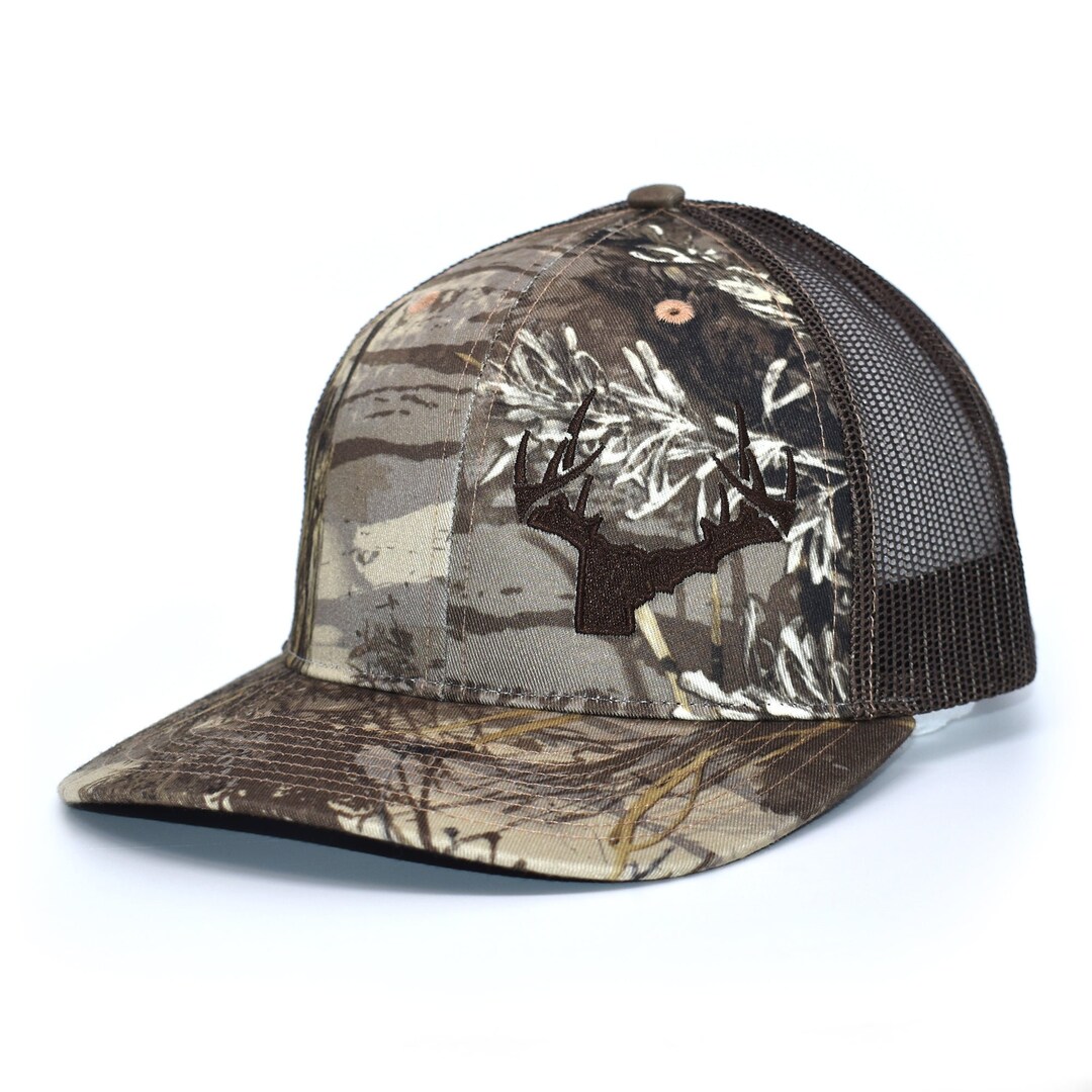 Bucks of Idaho Antler Logo Hat Realtree Camo - Etsy