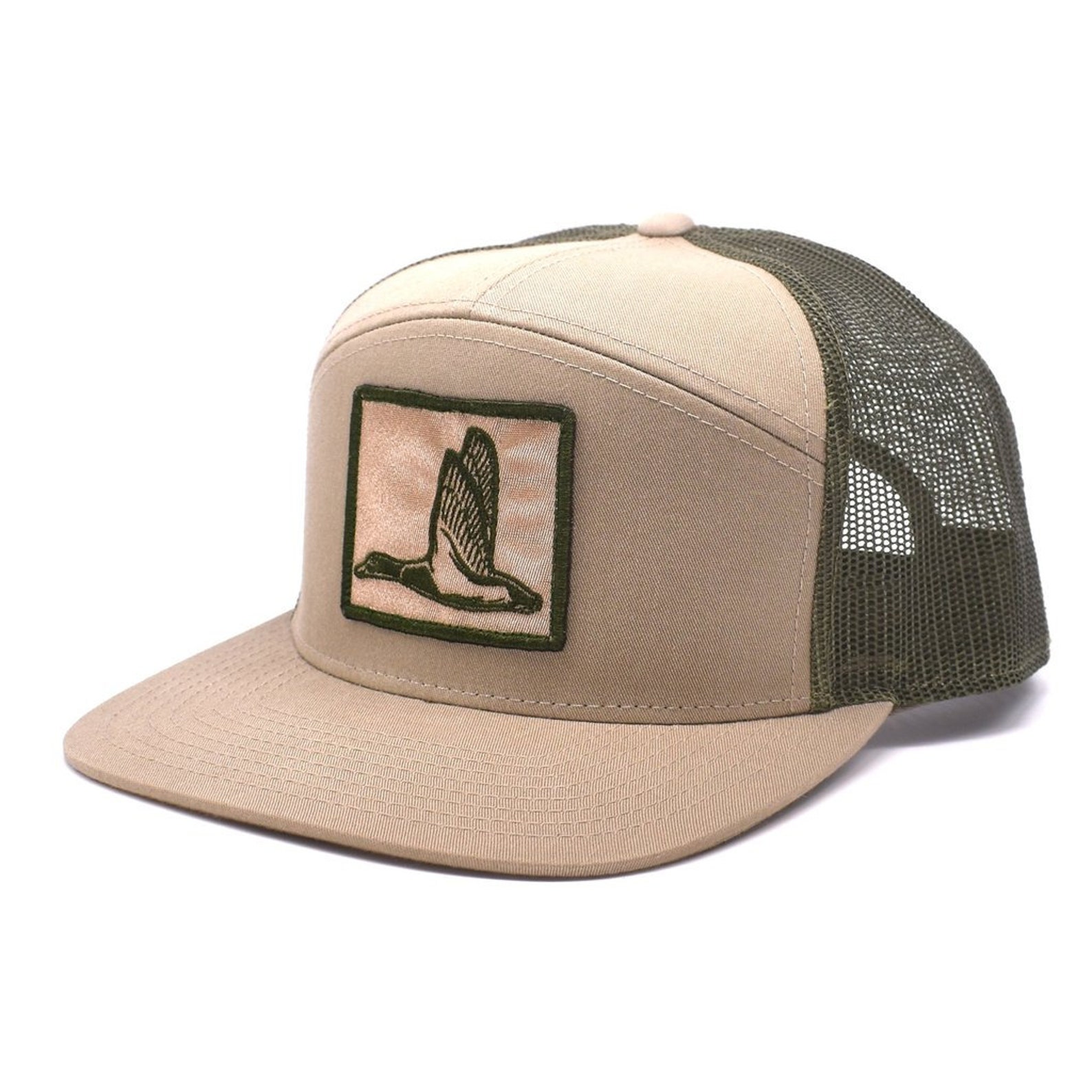 Duck Patch Khaki & Loden Hat | Etsy