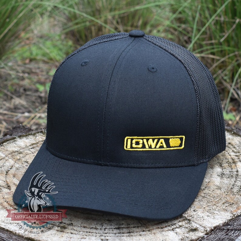 Iowa State Hat Black - Etsy