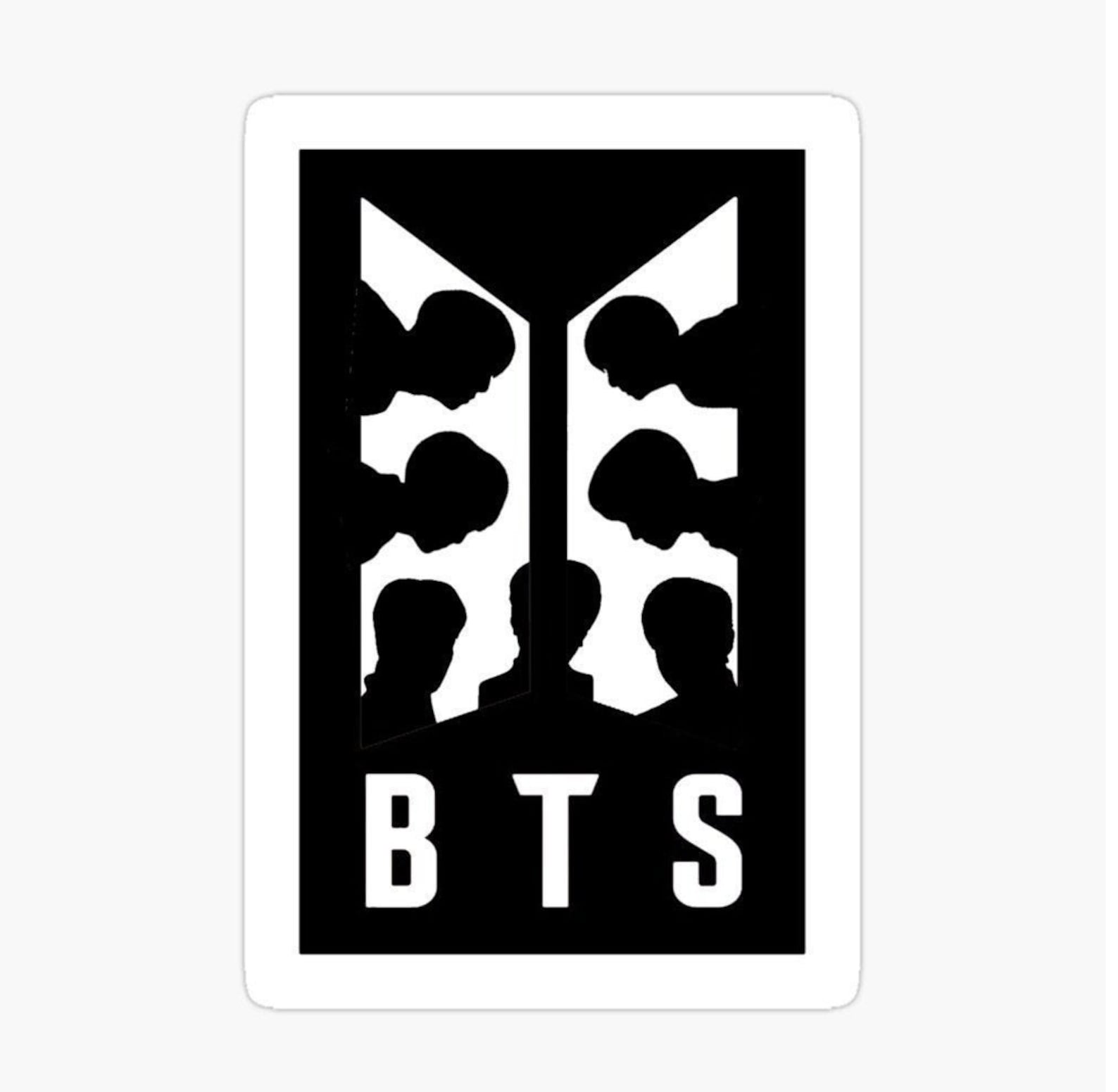 BTS Decal Vinyl Car Wall Laptop Cellphone Sticker | Etsy