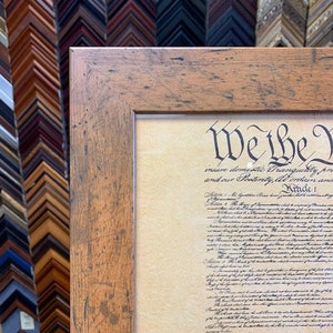 United States Constitution Framed 32x26 Wall Decor - Etsy