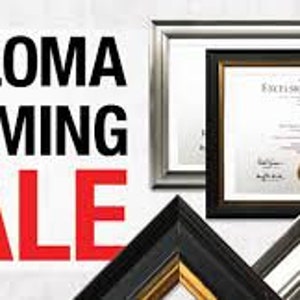 Diploma Framing Custom Made With Your College Color - Etsy