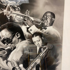 Legends of Jazz Framed - Etsy