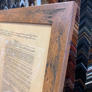 United States Constitution Framed 32x26 Wall Decor - Etsy