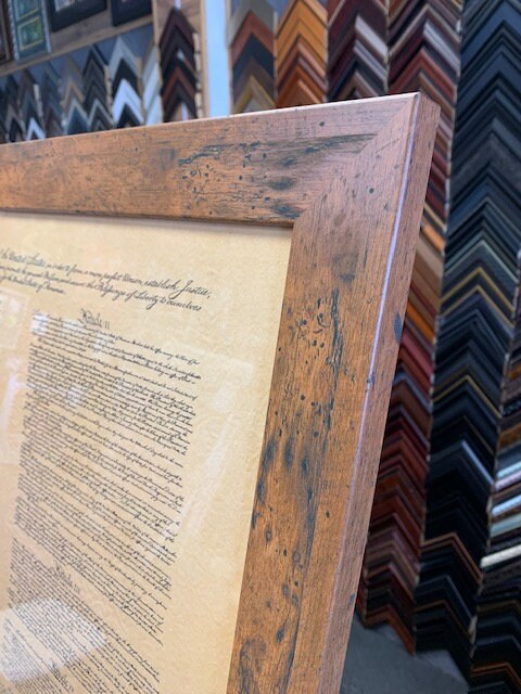 United States Constitution Framed 32x26 Wall Decor - Etsy