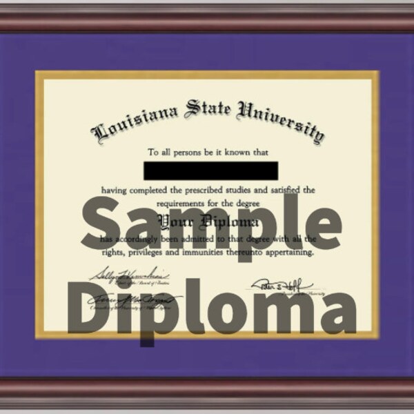 Diploma Frame - Etsy