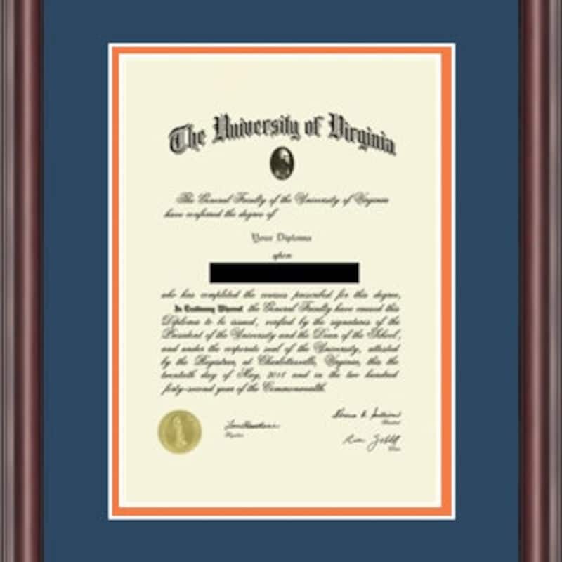 Degree Frame University - Etsy