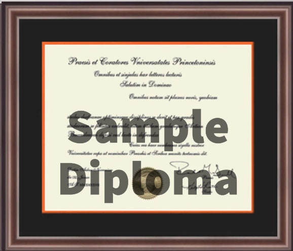 Princeton University Diploma