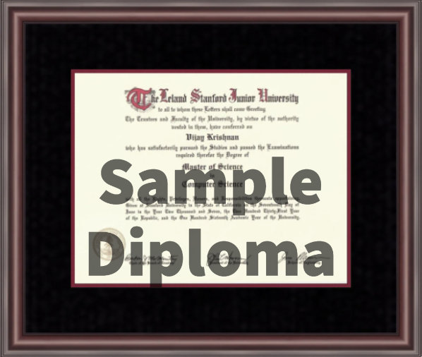 Stanford Law Diploma
