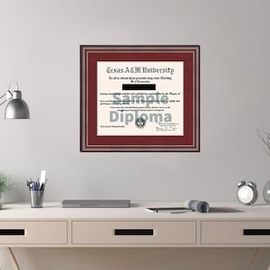 Texas A&M University Diploma Frame - Etsy