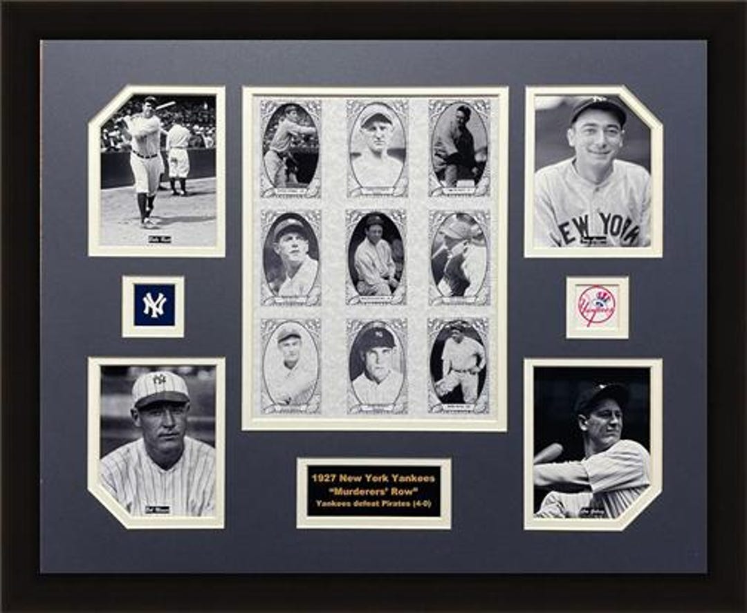 New York Yankees MLB Baseball Murderers Row- 1927 - Etsy