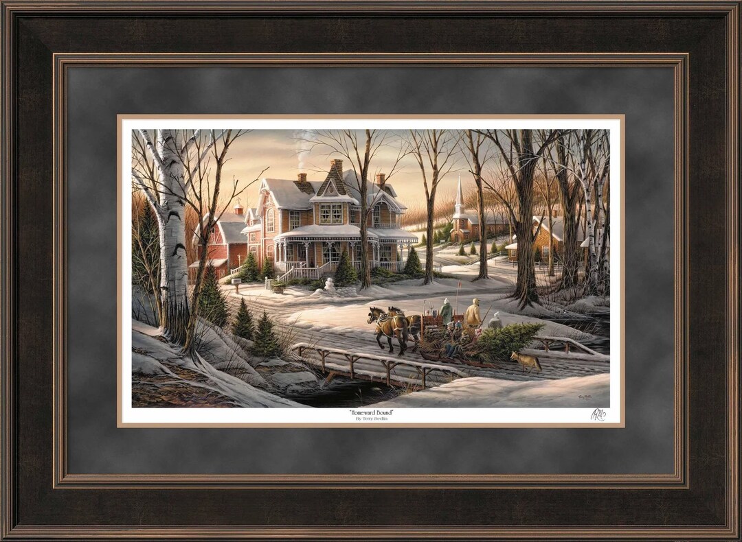 HOMEWARD BOUND by Terry Redlin Framed - Etsy