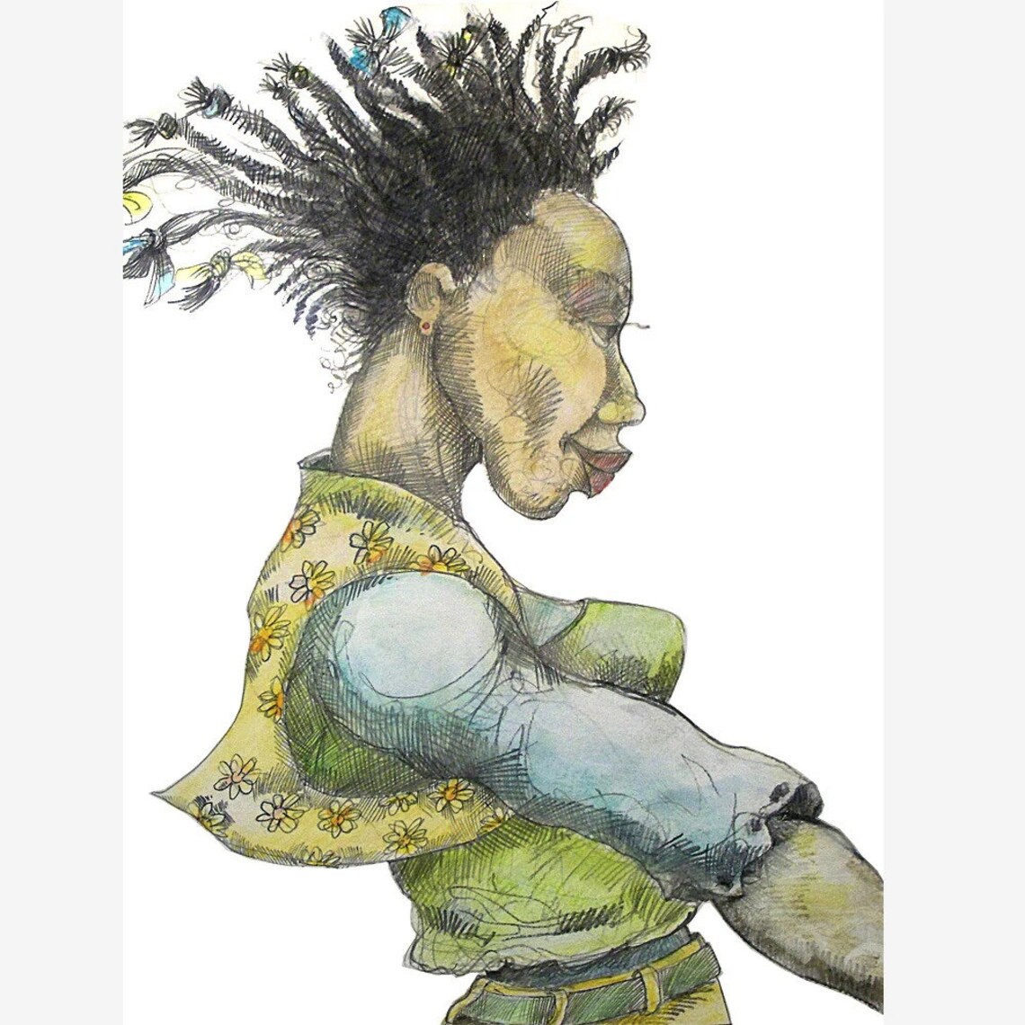 Raggedy Girl by Charles Bibbs Limited Edition Print - Etsy