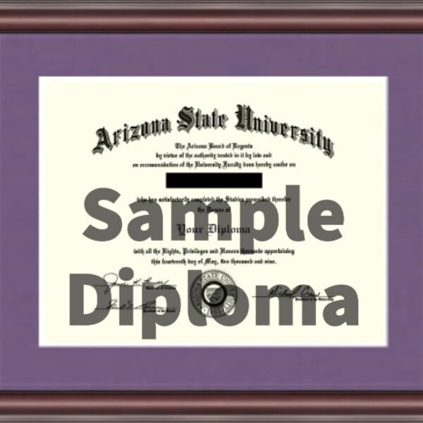 Arizona Diploma Frame - Etsy