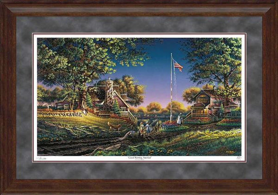 Good Morning, America by Terry Redlin Framed - Etsy