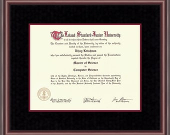 Stanford Diploma - Etsy