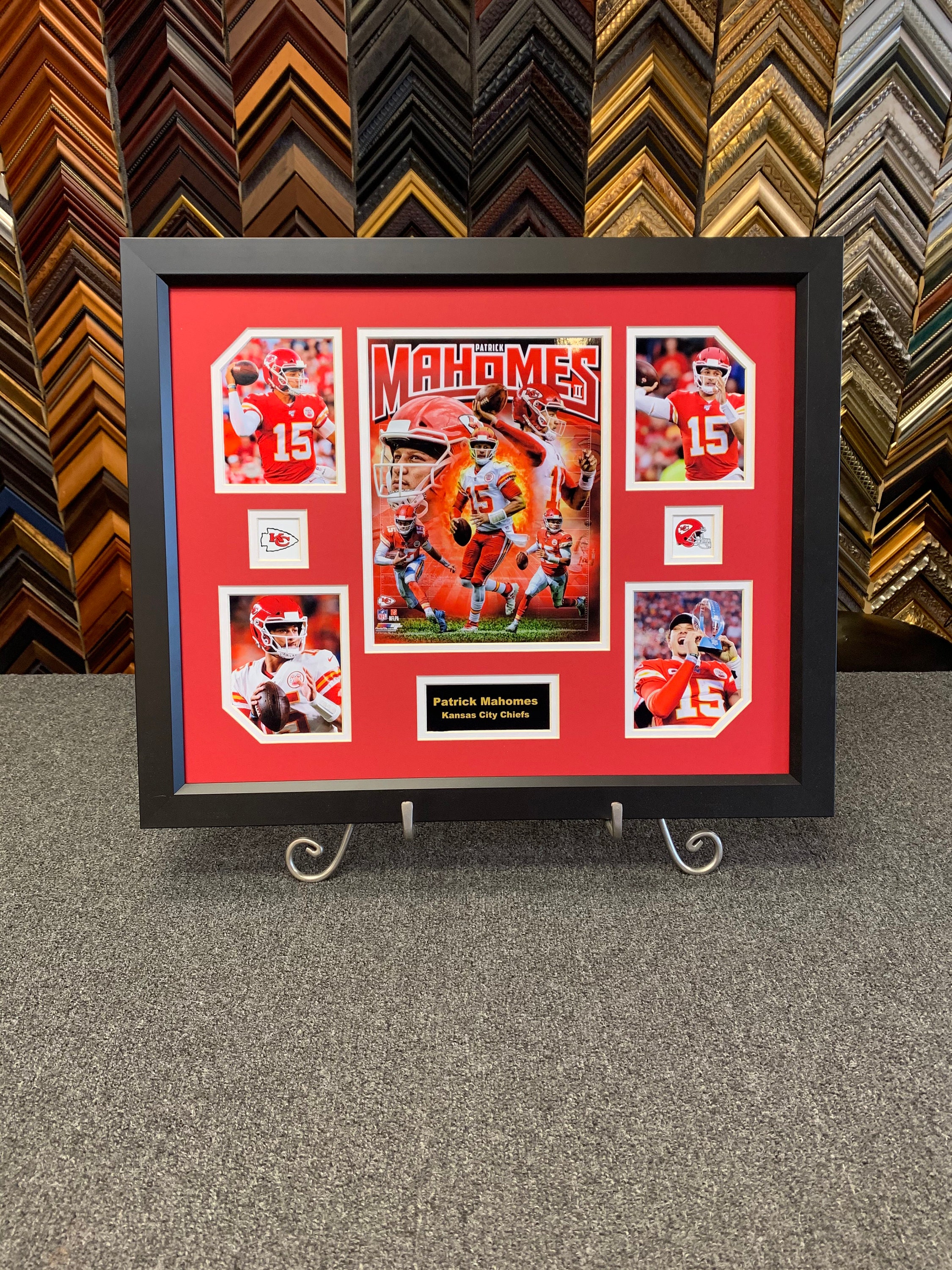 Patrick Mahomes Kansas City Chiefs Framed Memorabilia - Etsy
