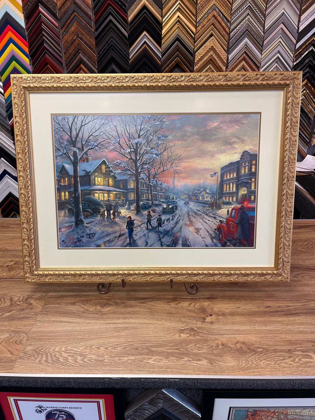 A Christmas Story by Thomas Kinkade Frame 36x27 - Etsy