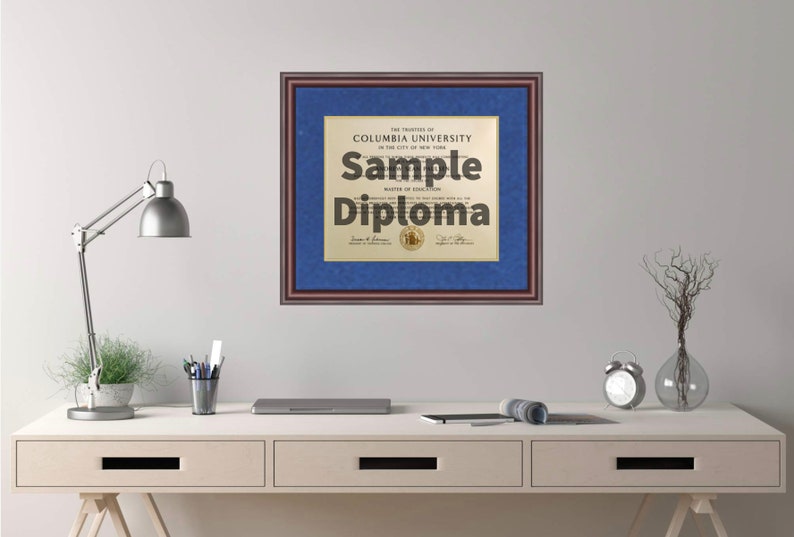 Columbia University Diploma Frame Made in USA - Etsy