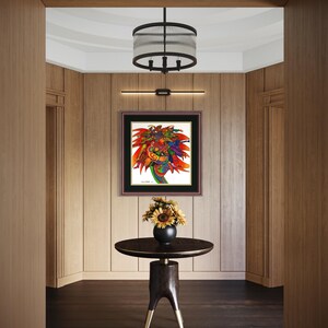 Funk Explosion by Charles Bibbs Framed 24x25 - Etsy
