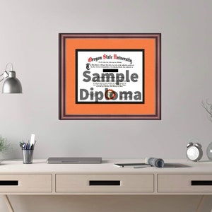 Oregon State University Diploma Frame - Etsy