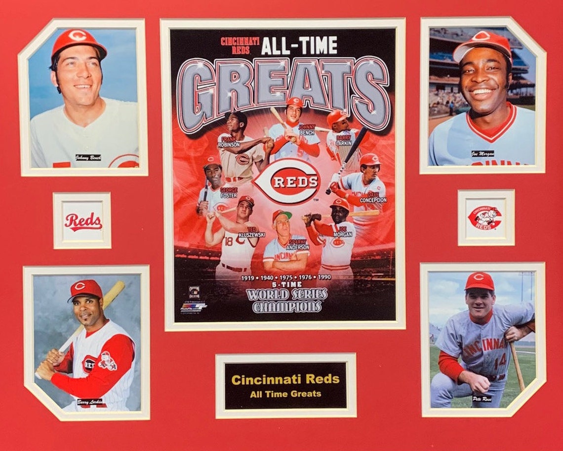 Cincinnati Reds All Time Greats | Etsy