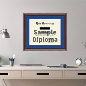 Yale University Diploma Frame - Etsy